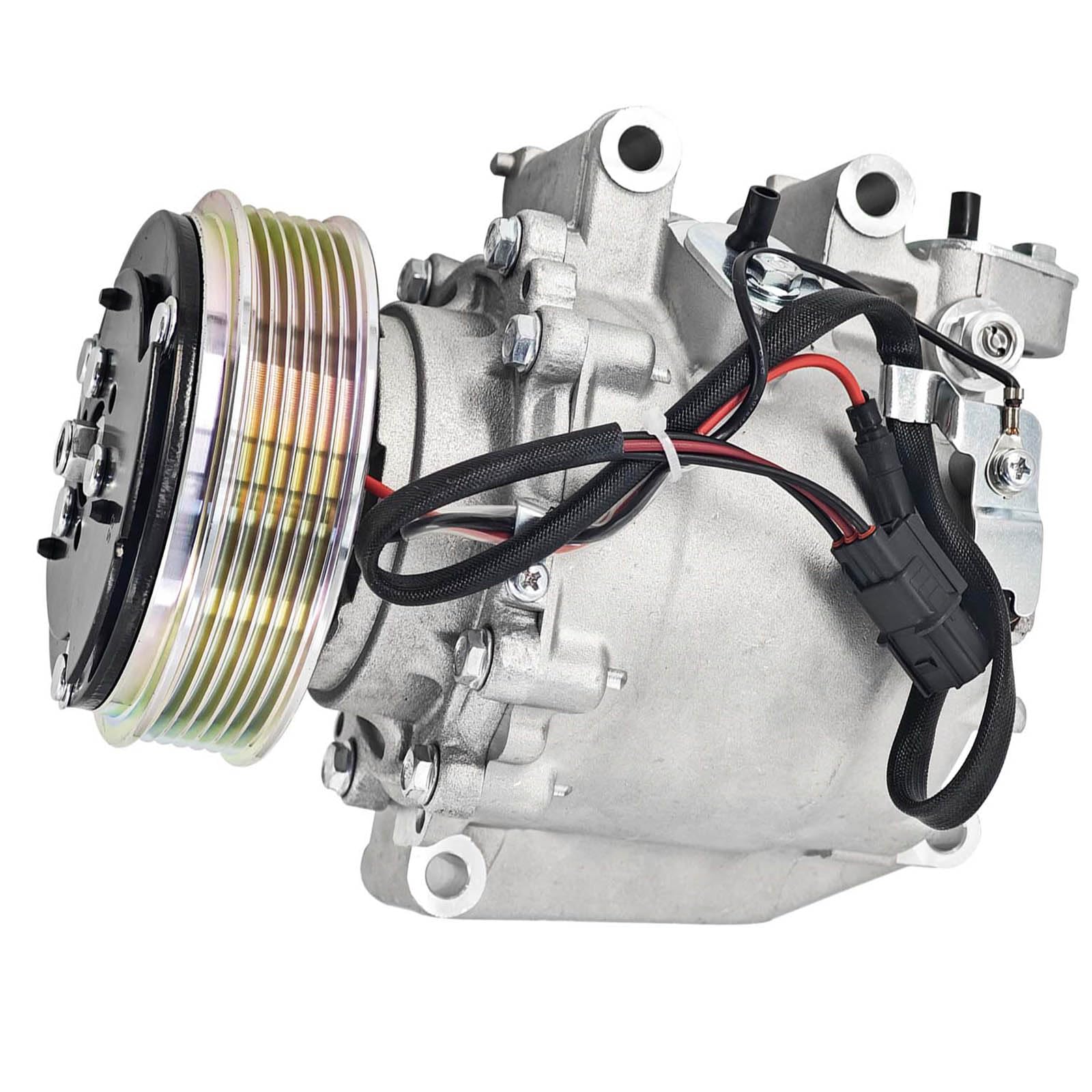 Amazon.com: DanVard AC Compressor w/Clutch Compatible with Honda Civic ...