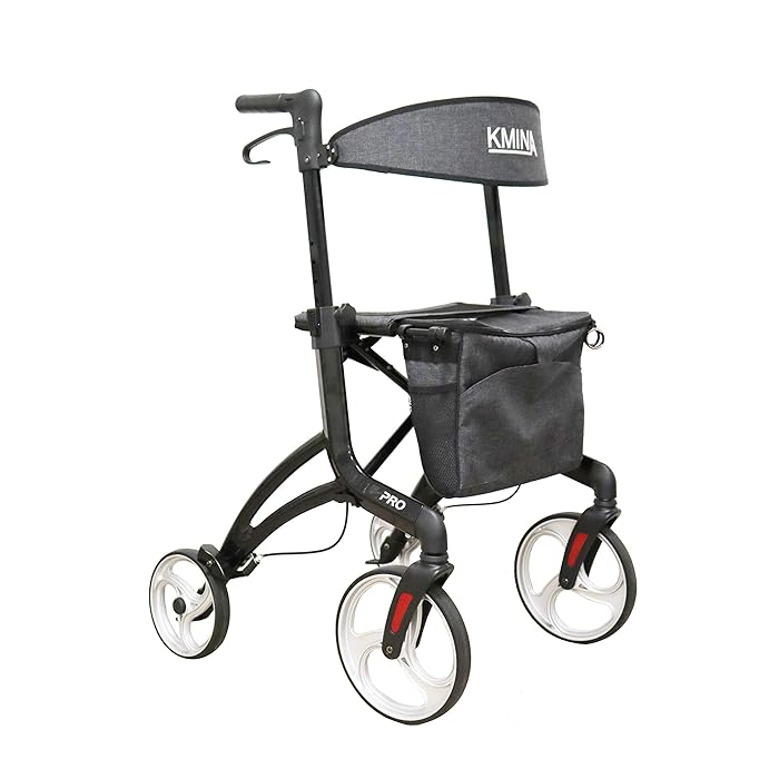 Buy KMINA PRO - Rollator for Tall People (User Height 5'9" to 6'6 ...