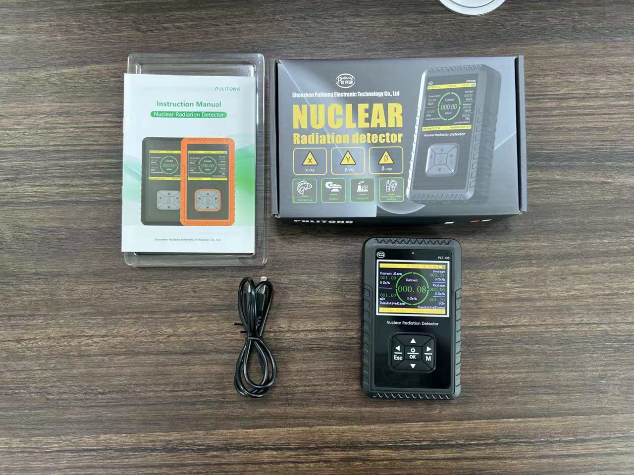 Emf Reader Radiation Detector Nuclear Monitor Dosimeter Geiger Counter ...