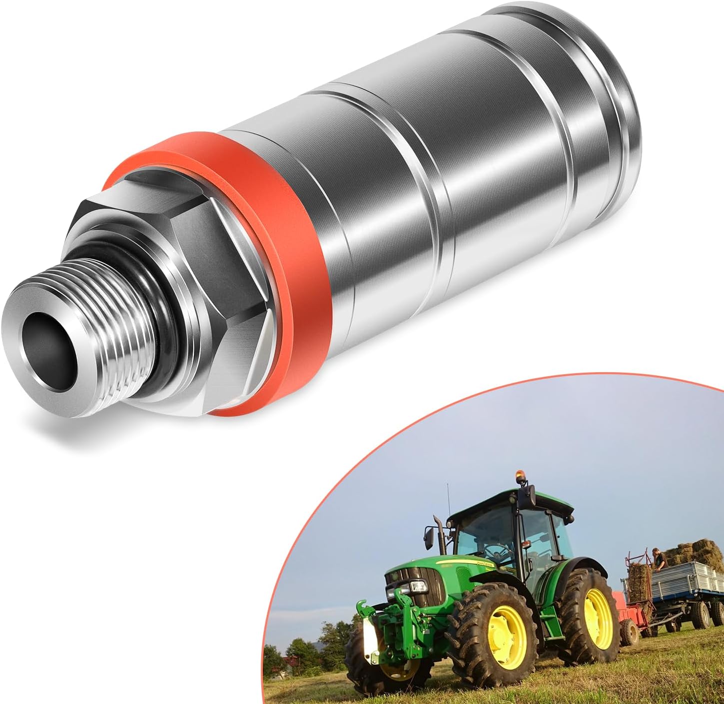 Amazon.com: AL166181 3CFPV Hydraulic Female Quick Coupler for John ...