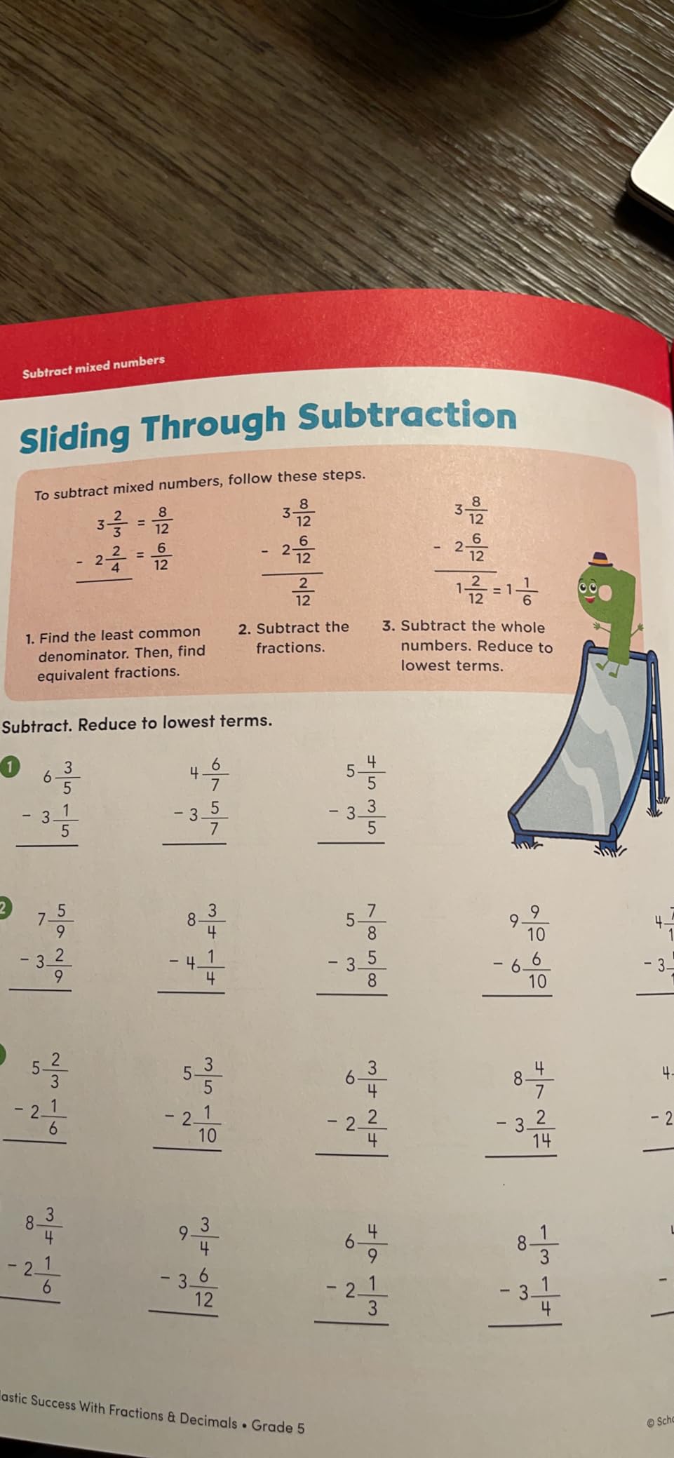 Amazon.com: Scholastic Success with Fractions & Decimals Grade 5 ...