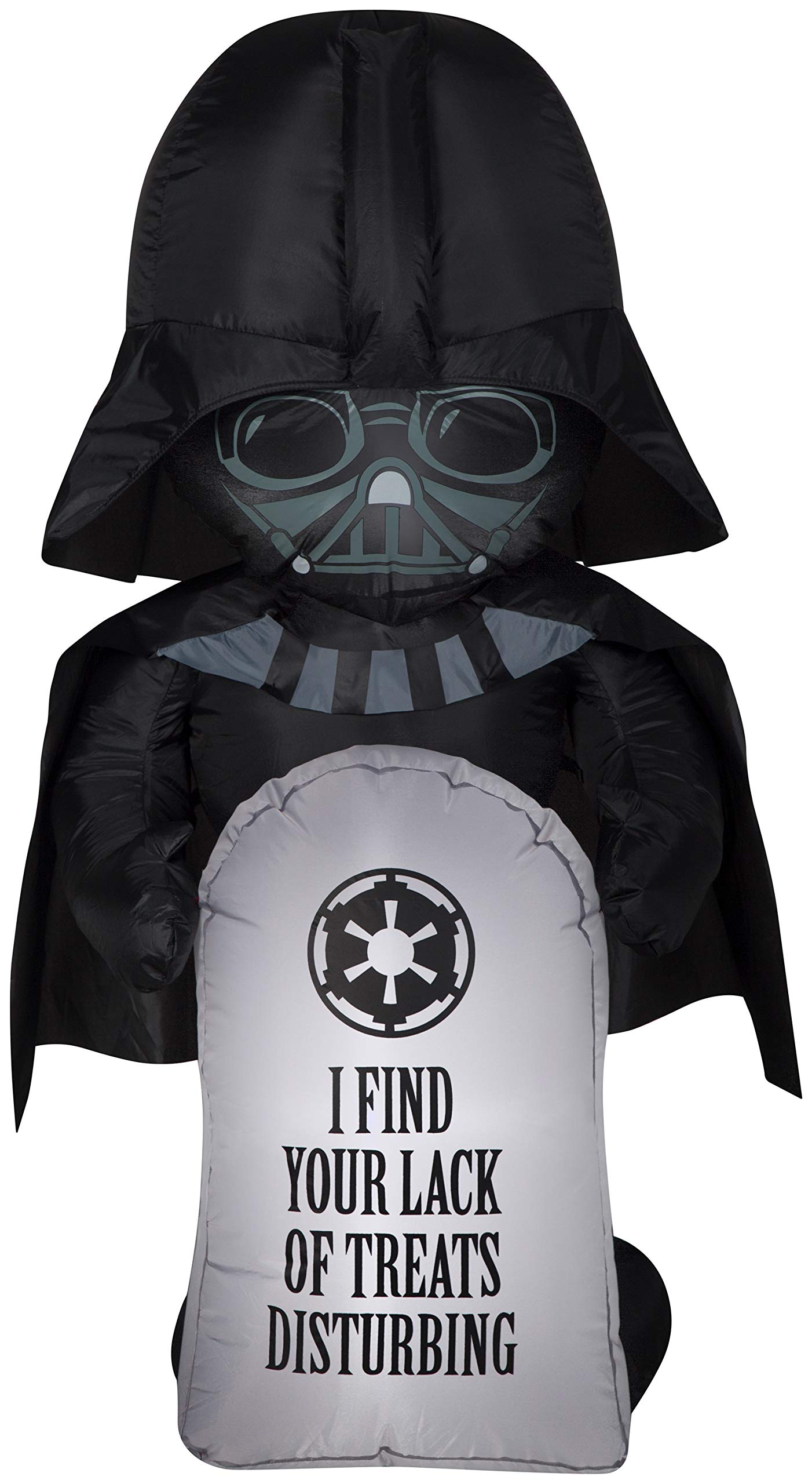 Amazon.com: Gemmy 3.5' Airblown Inflatable Stylized Darth Vader w ...