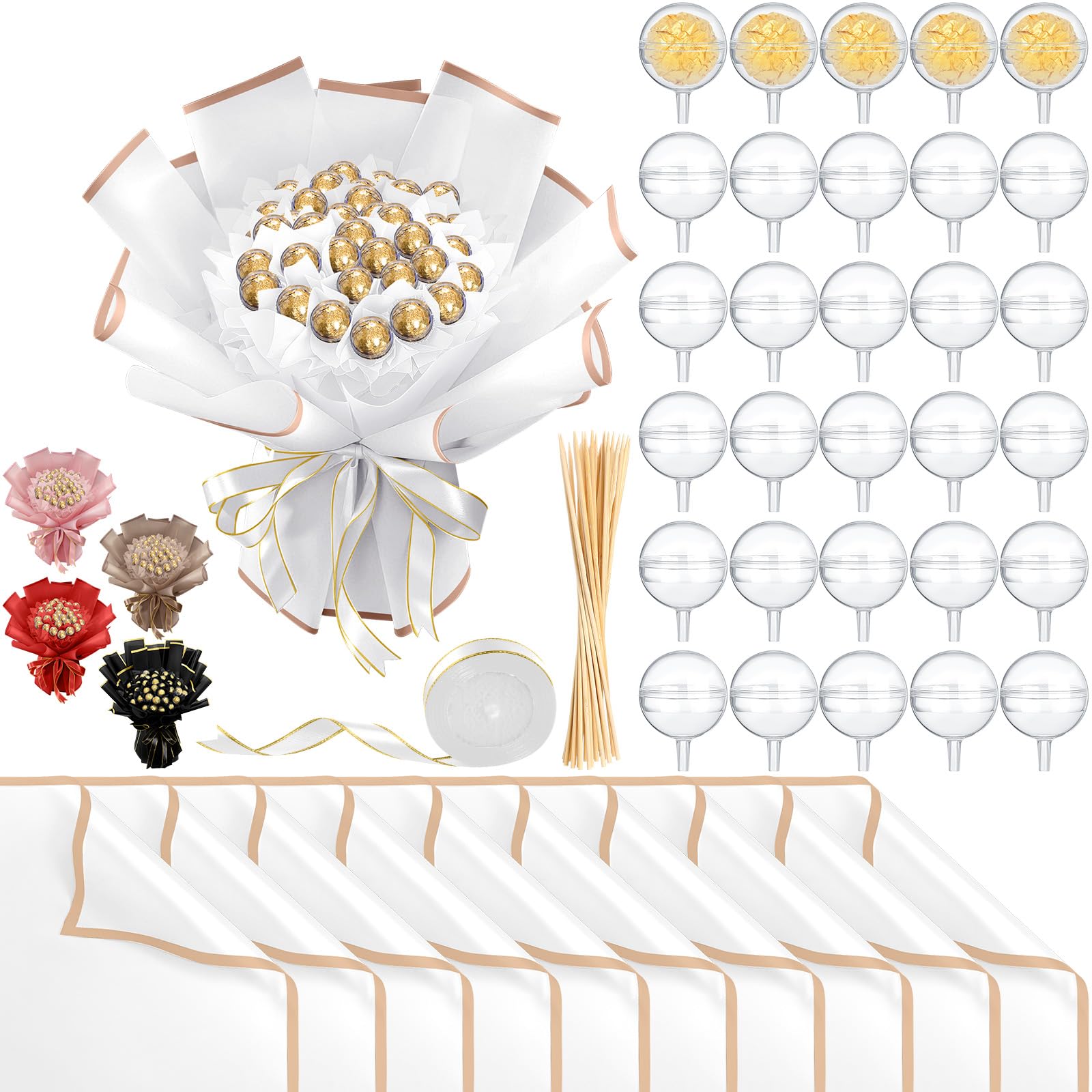 Ribbon Lollipop Flower Bouquet