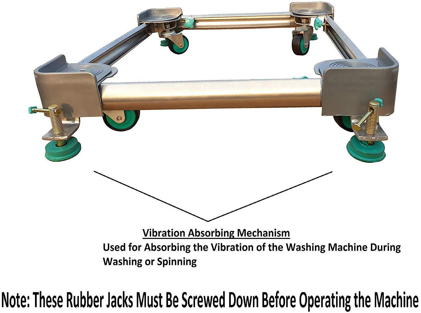 Buy MESH MASTERS Heavy Duty Metal Adjustable Universal Front & Top Load ...