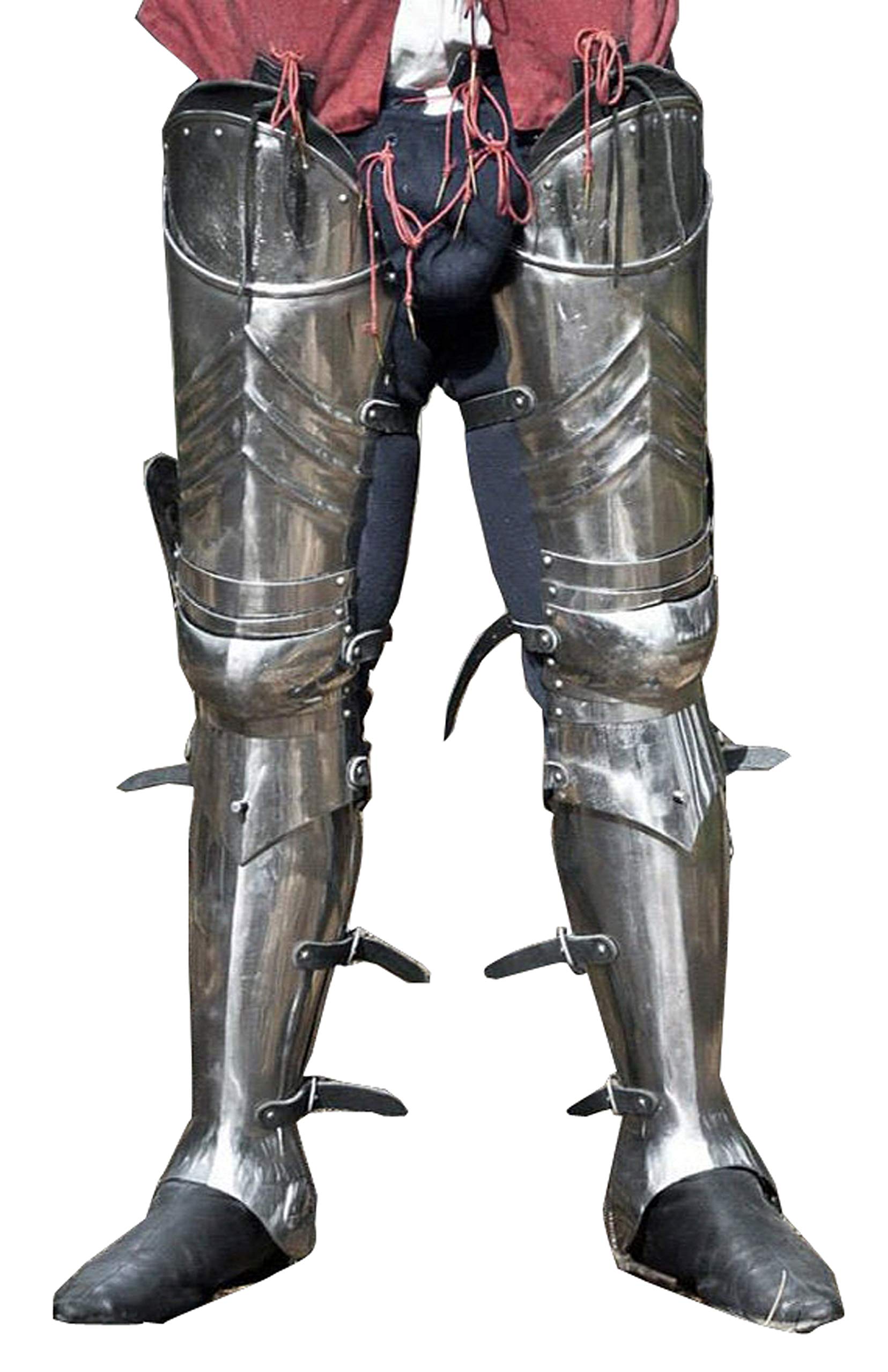 Queen Armour Medieval Full Leg Armor Sca Advanced Complete Gothic ...