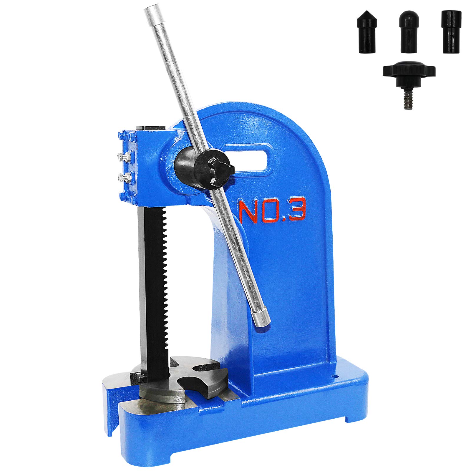 Buy Arbor Press 3 Ton,Manual Desktop Punch Press Machine,11.02" Work ...