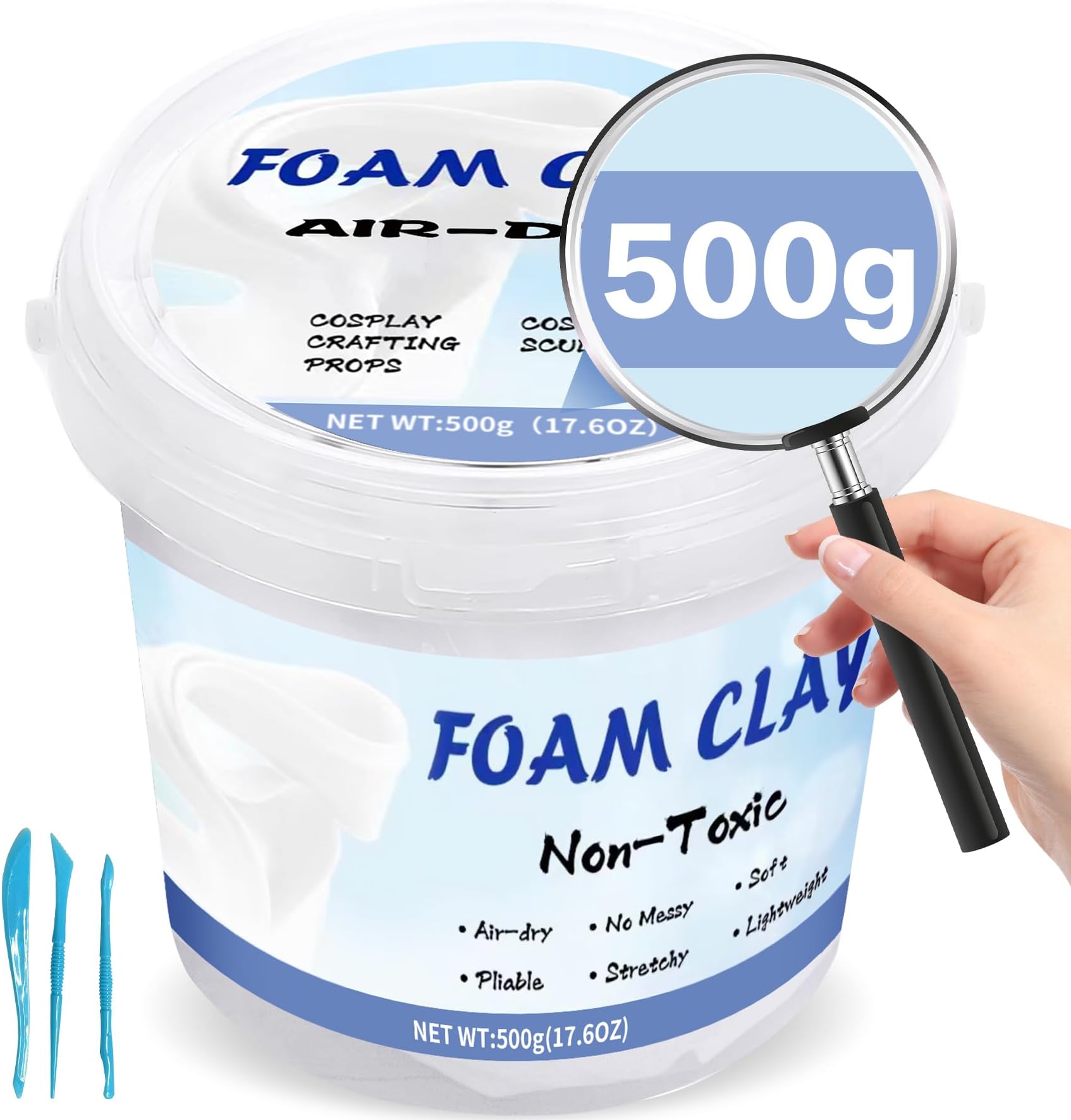 Amazon.com: Micro-Mark Foam Clay 500g : Arts, Crafts & Sewing