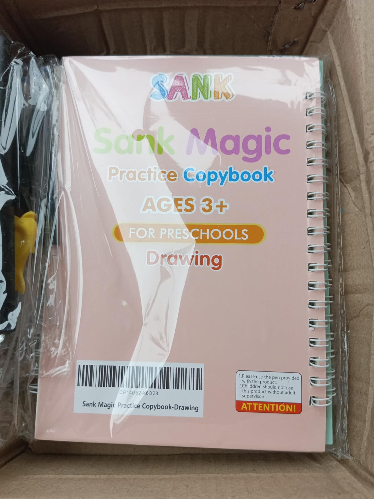 Buy QOKZEK Magic Practice Copybook, (4 BOOK + 1 PEN + 10 REFILL) Number ...