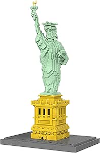 Amazon.com: dOvOb Statue of Liberty Micro Mini Blocks Building Set ...