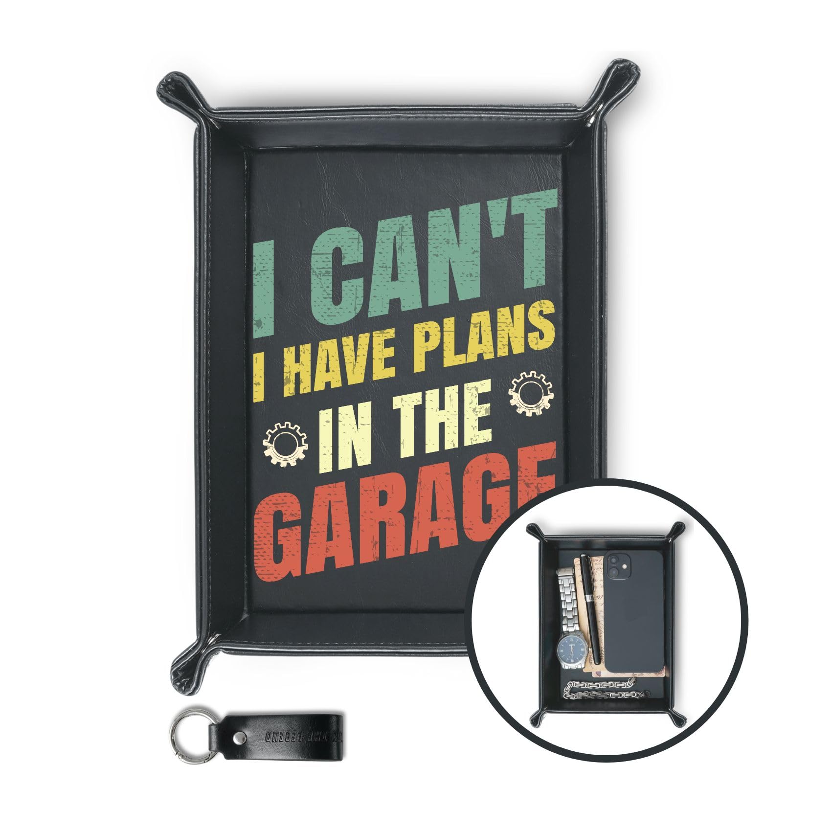 Amazon.com: INNObeta Garage Gifts for Men, Valet Tray for Male, Men ...