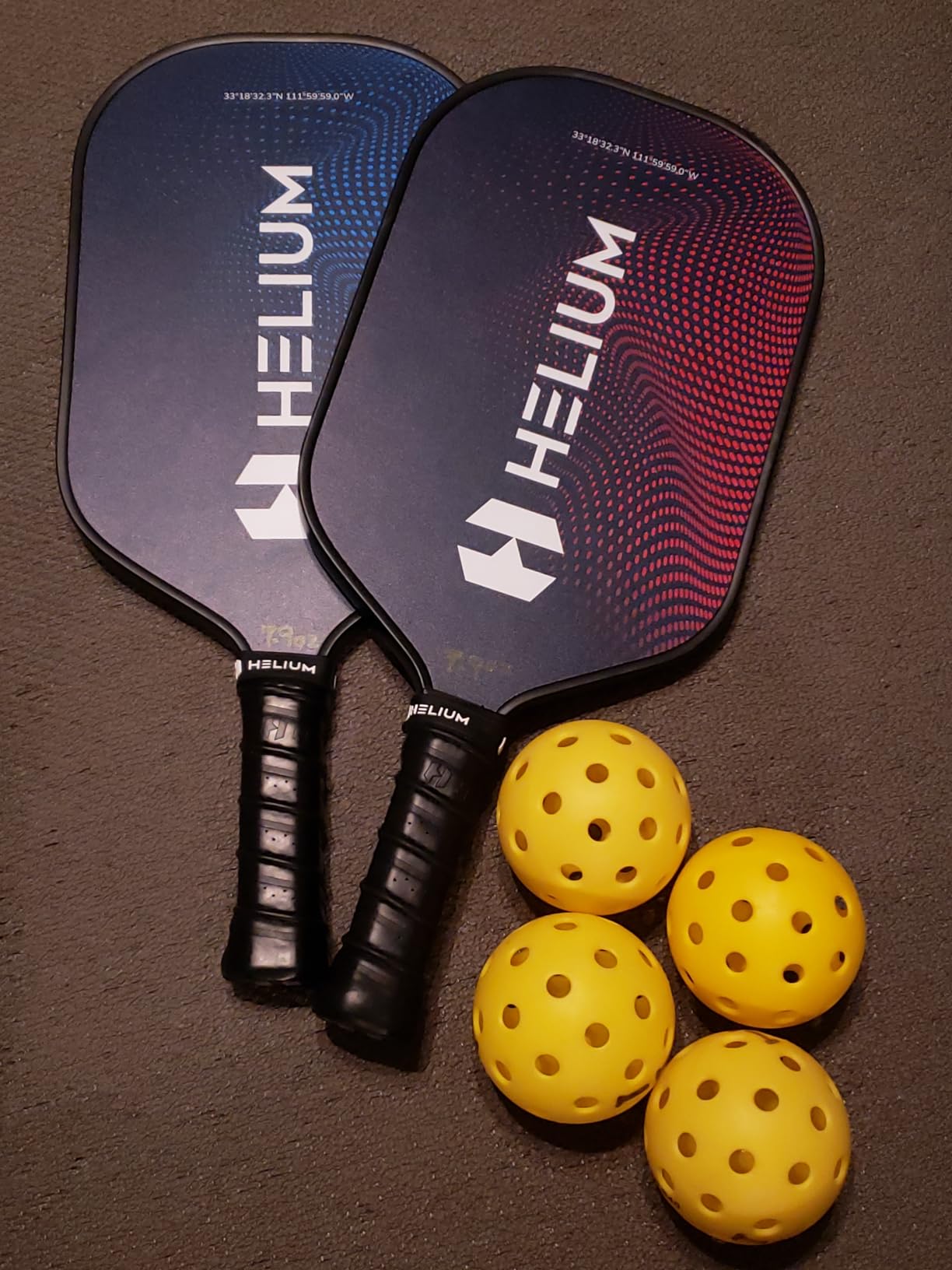 Padel Grab HELium Pro Pickleball-Paddel Aus Kohlefaser, USAPA ...