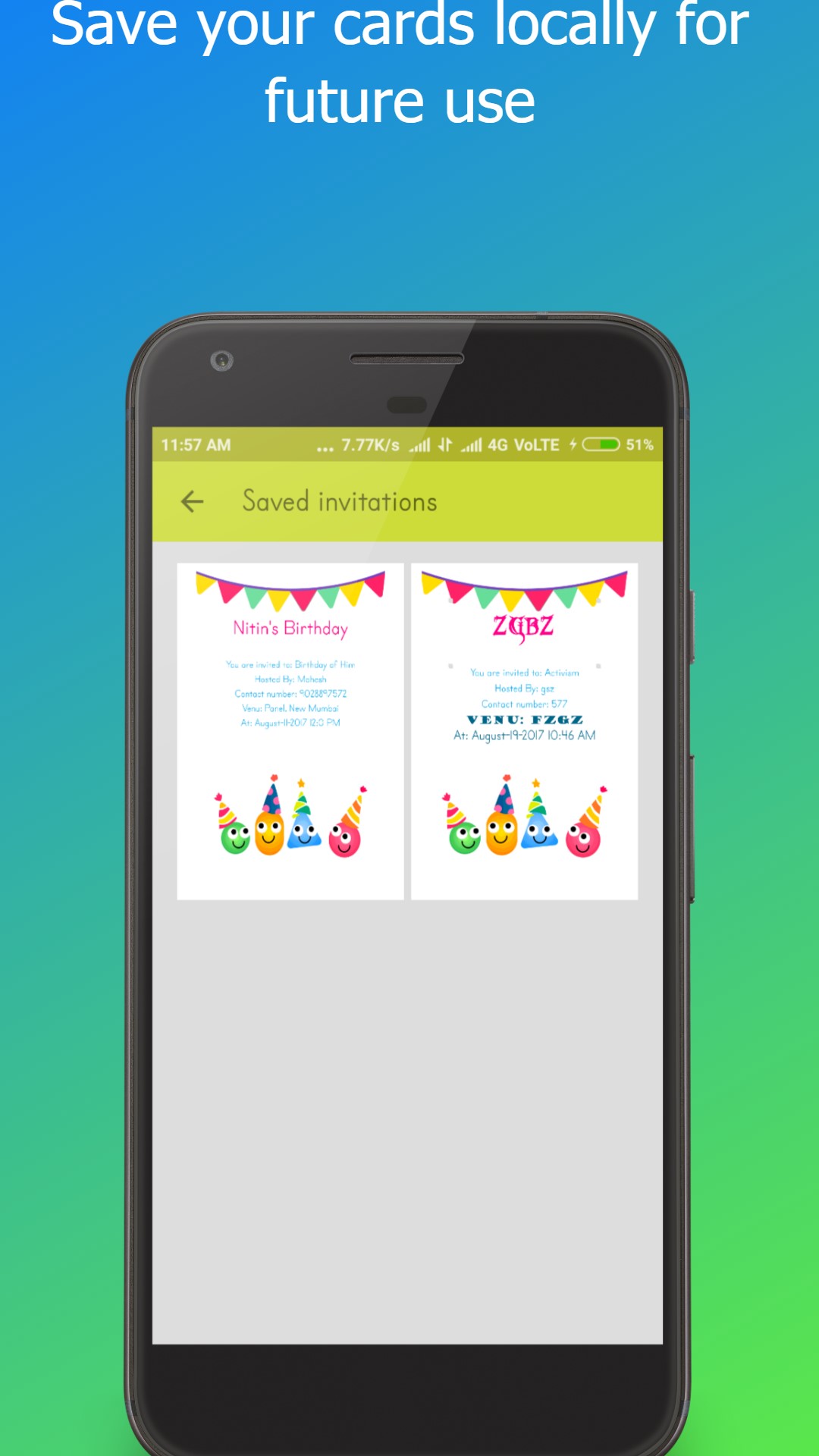 Invitation Card Maker - App on Amazon Appstore