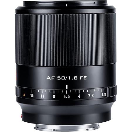 VILTROX AF 50mm F1.8 FE-Mount Vollformat Objektiv Autofokus Standard Festbrennweite Objektiv ...