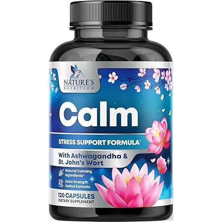 Amazon.com: ProHealth L-Theanine Calm-Plex with GABA and 5-HTP (Suntheanine) (100 mg, 60 Medium ...