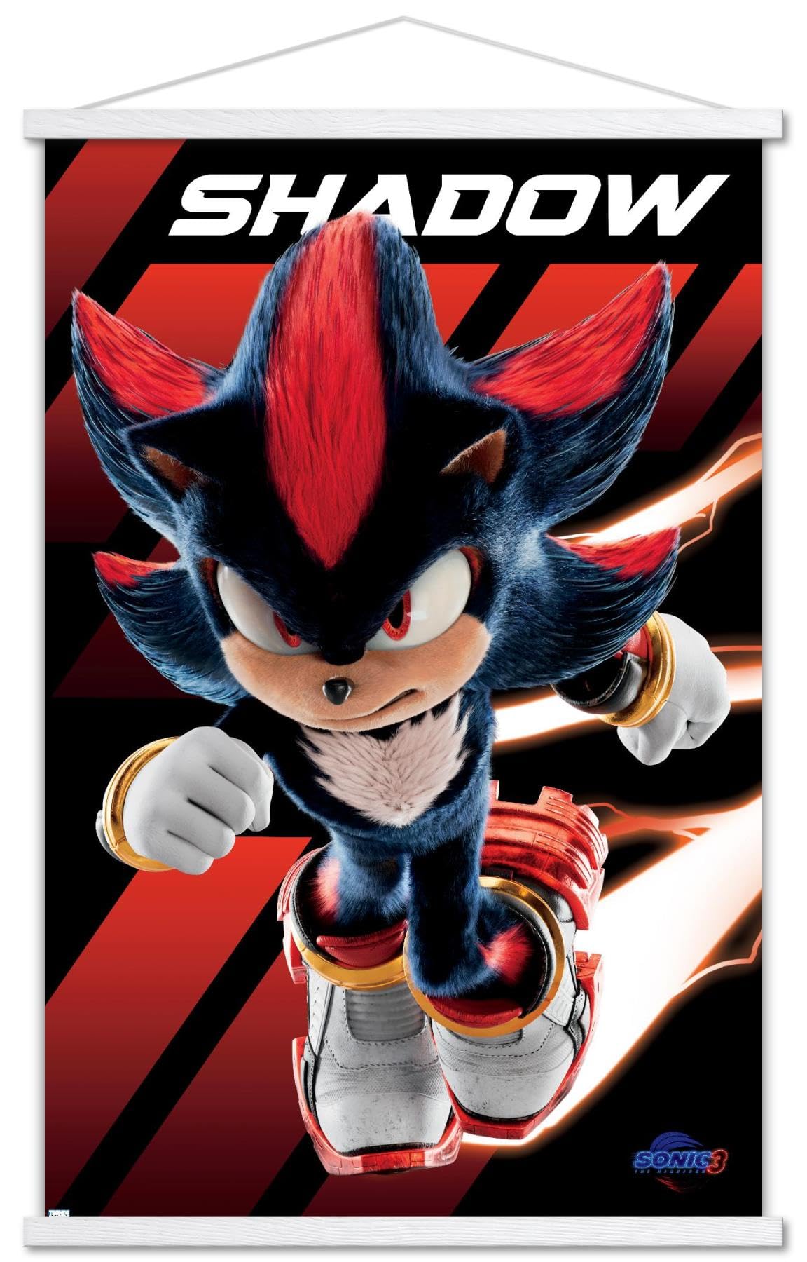 Amazon.com: Trends International Sonic The Hedgehog 3 - Shadow Wall ...