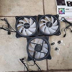 Amazon.com: Airgoo 120mm ARGB PWM Case Fans, for Corsair Commander Core ...