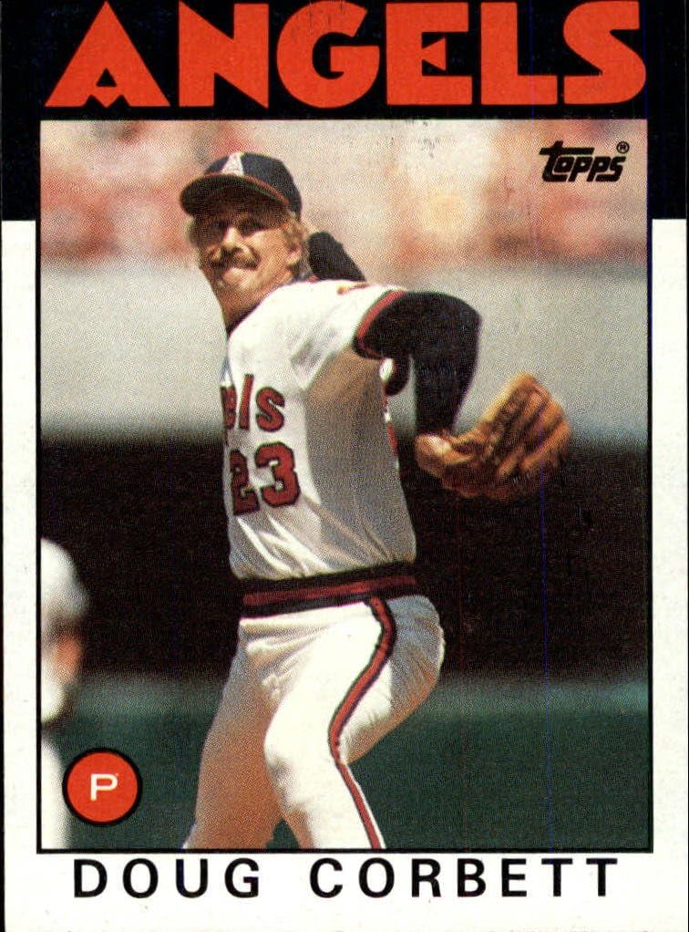 Amazon.com: 1986 Topps Baseball Card #234 Doug Corbett : Collectibles ...