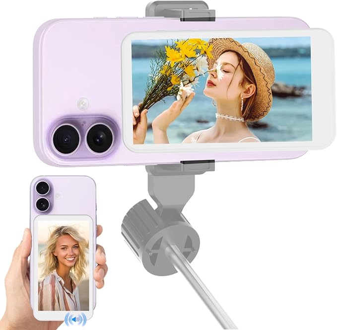 Amazon.com: Wireless Selfie Monitor Screen for iPhone & Android ...