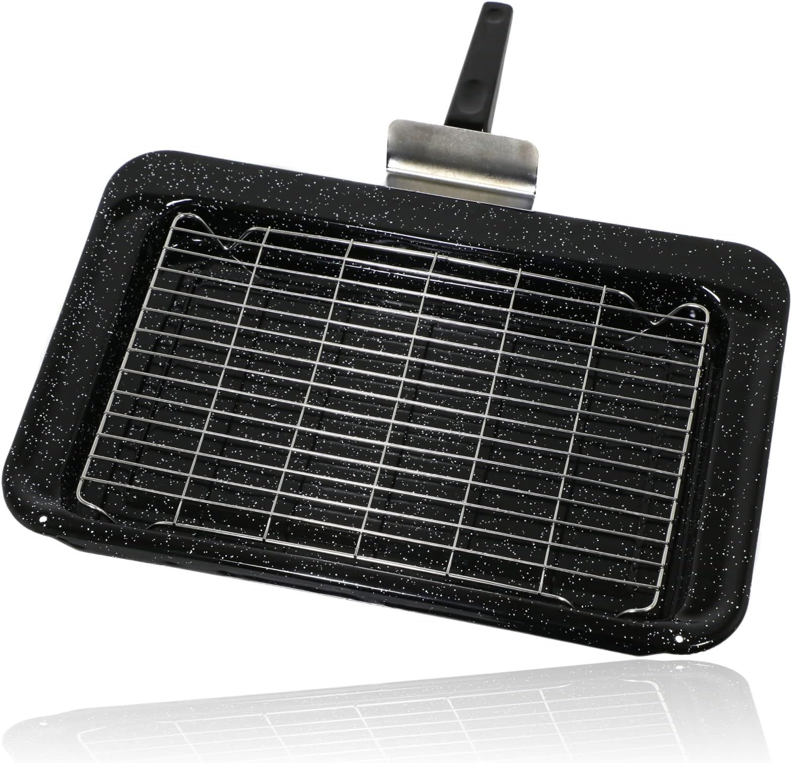 SPARES2GO Cooker Grill Pan Grid Rack Stand for Belling Oven (344mm x ...