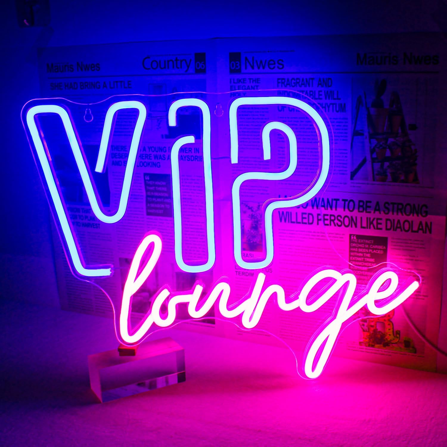Horseneon VIP Lounge Neon Signs for Wall Decor, VIP Neon Lights Signs ...