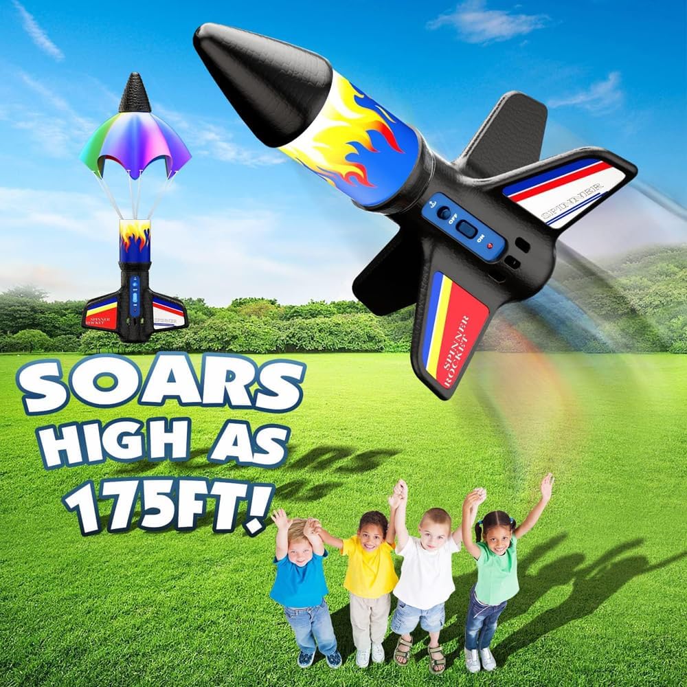 Amazon.com: Ultra-High Flying Rocket Launcher Model Kit with Launch Set ...