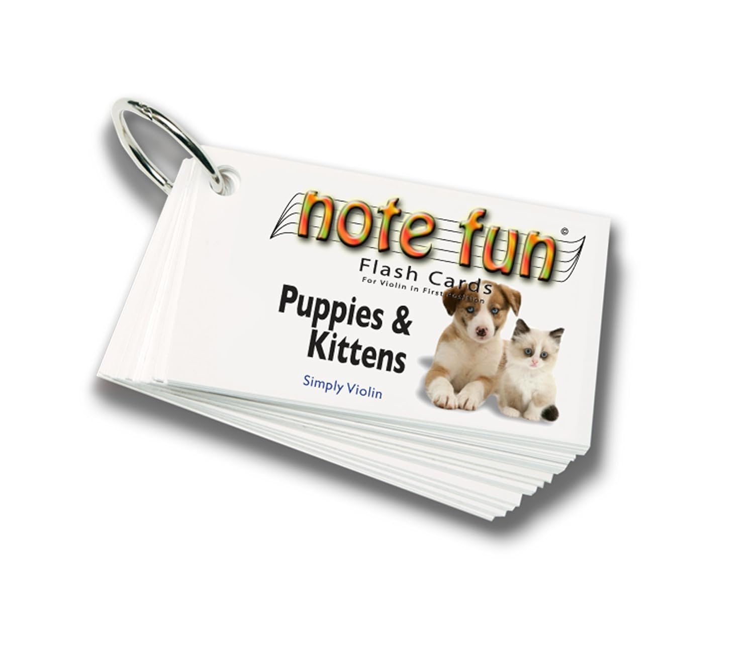 Amazon.com: Note Fun: Note Reading Flash Cards for Violin in First ...
