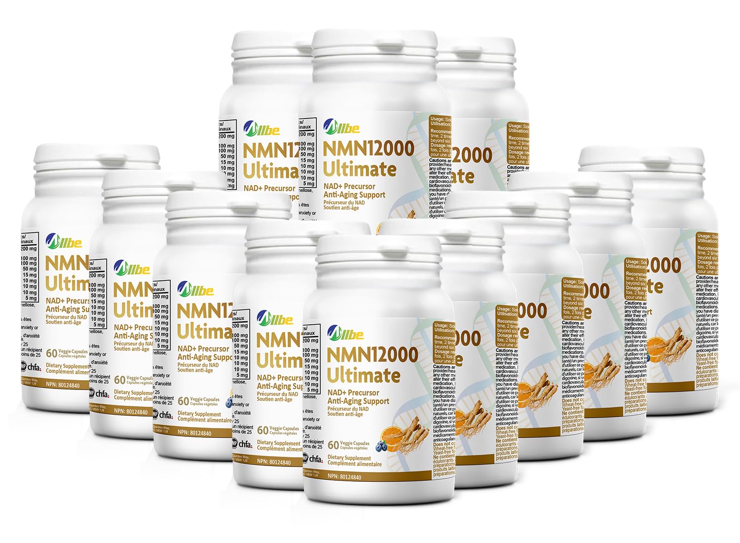 200mg Ultra High Purity NMN, 99.5% Highly Purified and Highly ...