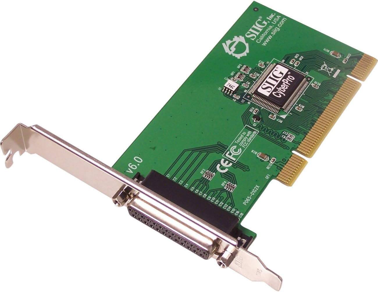 Amazon.com: SIIG INC. PARALLEL ADAPTER - PLUG-IN CARD - PCI - PARALLEL ...