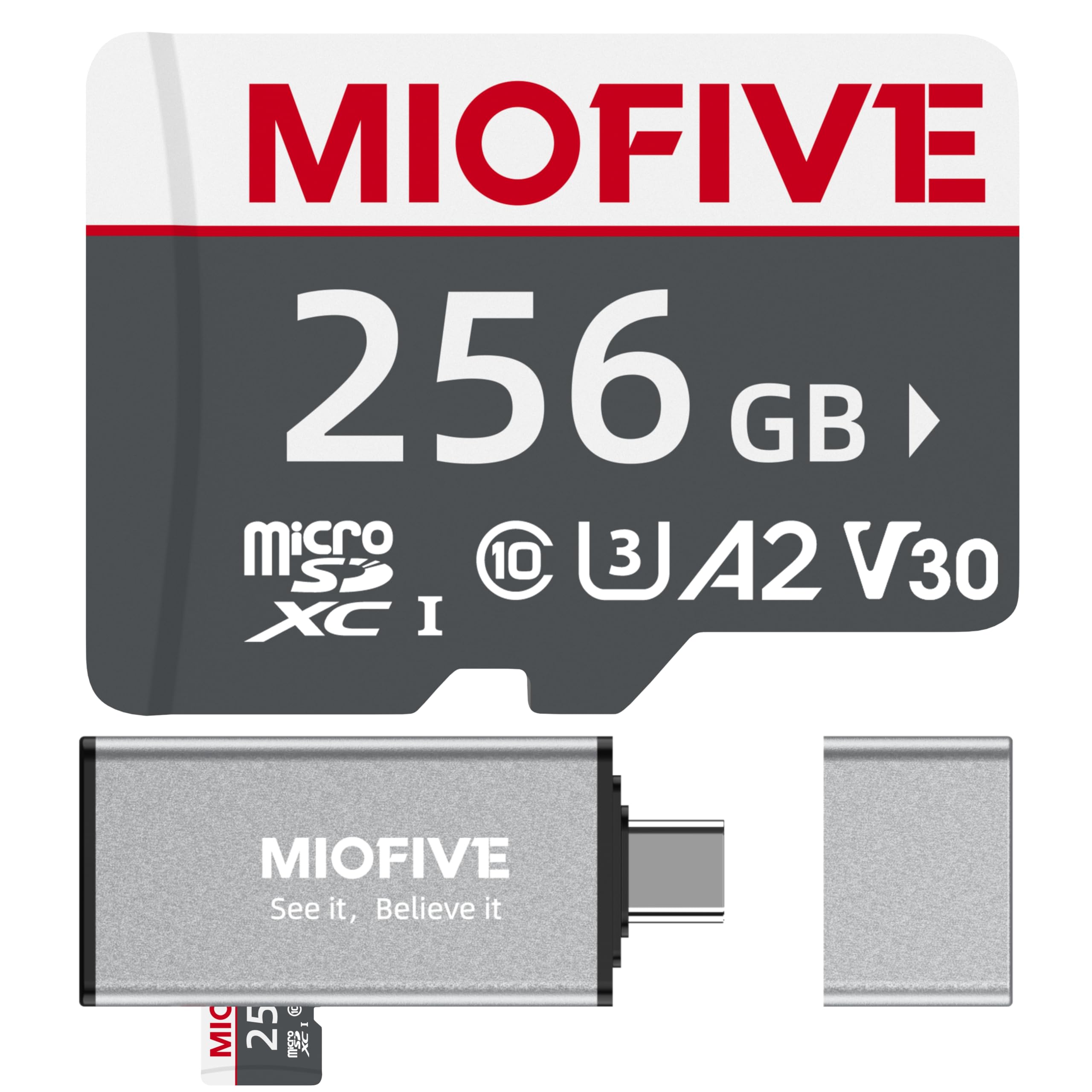 Amazon.com: Miofive Memory Card - Ultimate Micro SD Card with USB 3.0 ...