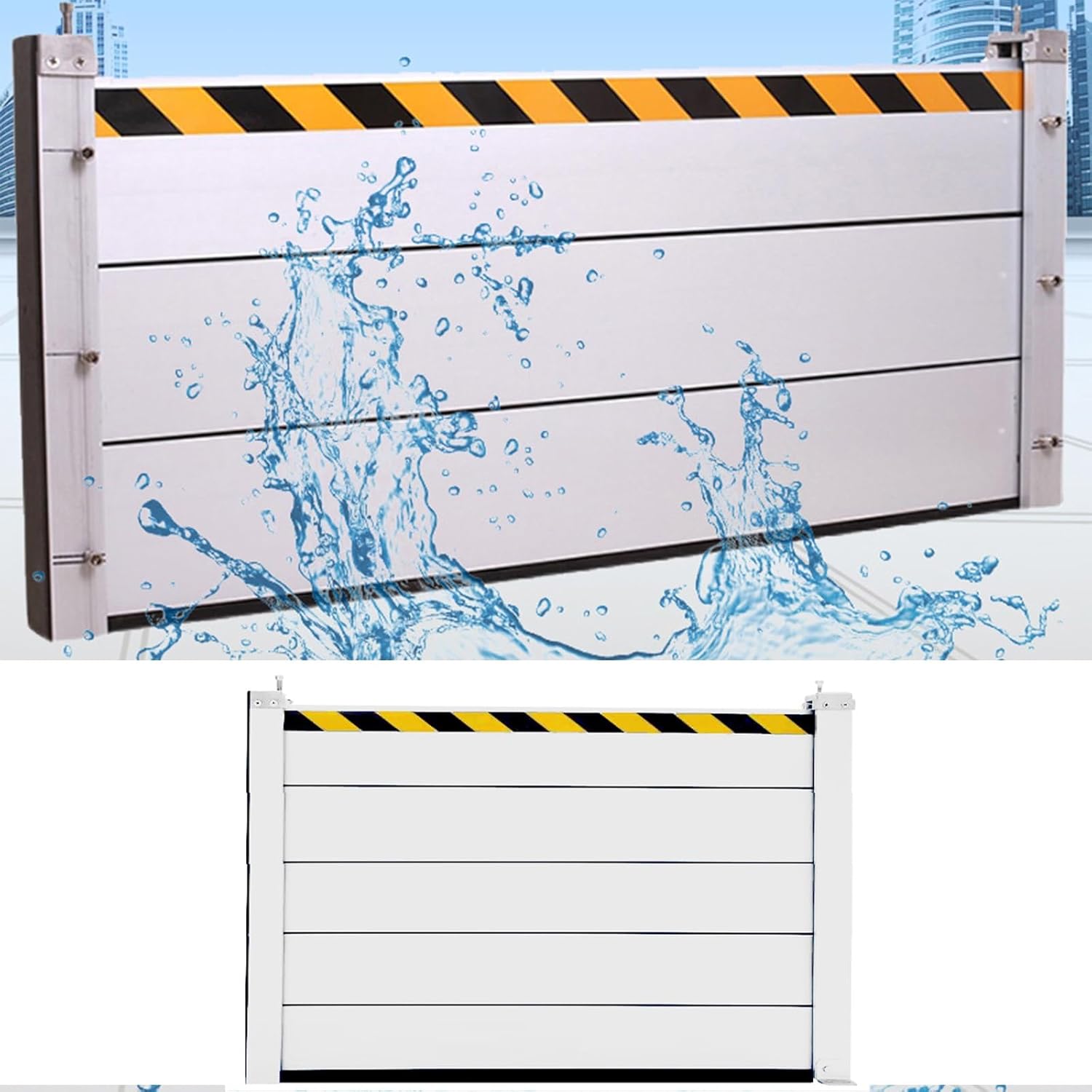 Amazon.com: Anbomom Flood Protection Baffle,Aluminum Reusable Flood ...