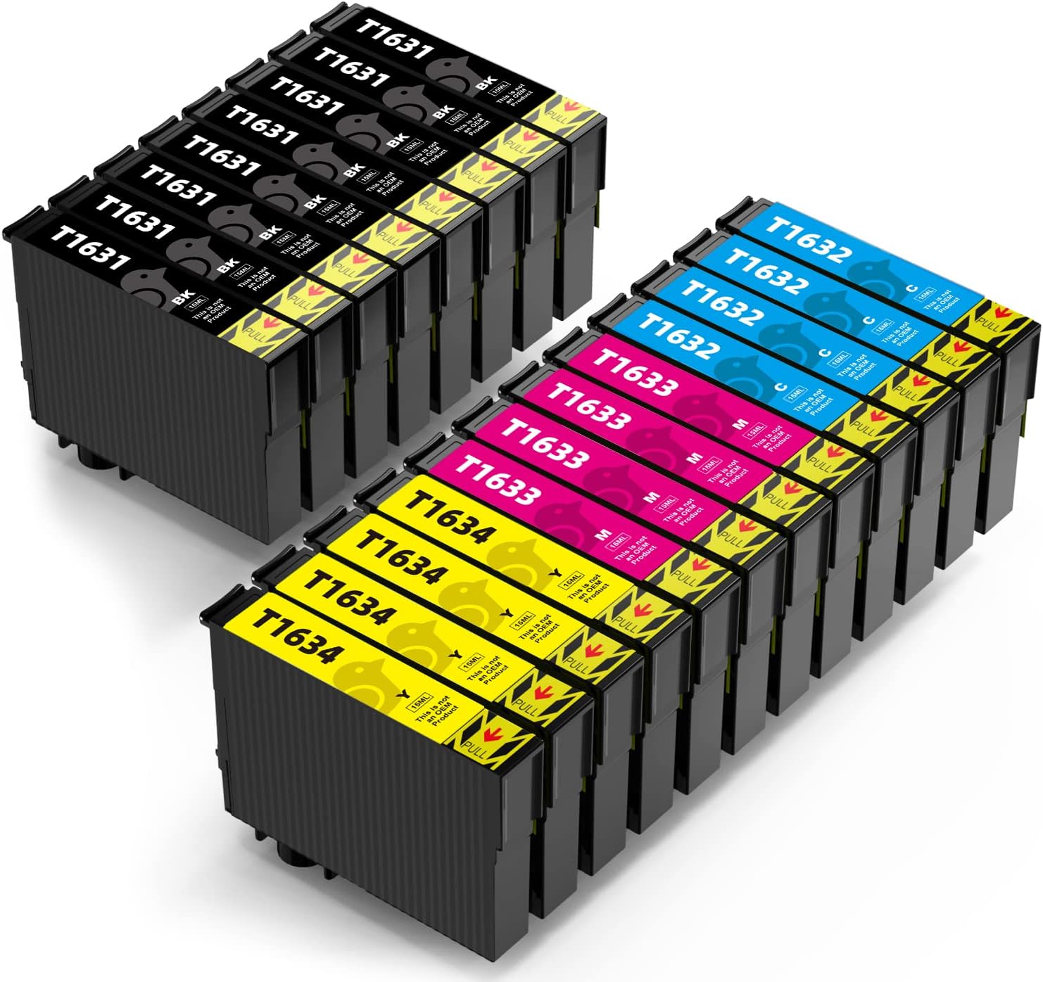 Epson Multipack 16 Stylo Plume, Cartouches d'encre d'origine, 4 ...