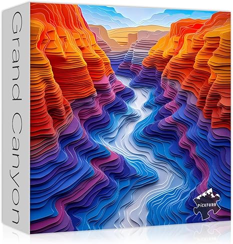 Amazon.com: Impossible Landscape Puzzles for Adults 1000 Pieces, Unique ...