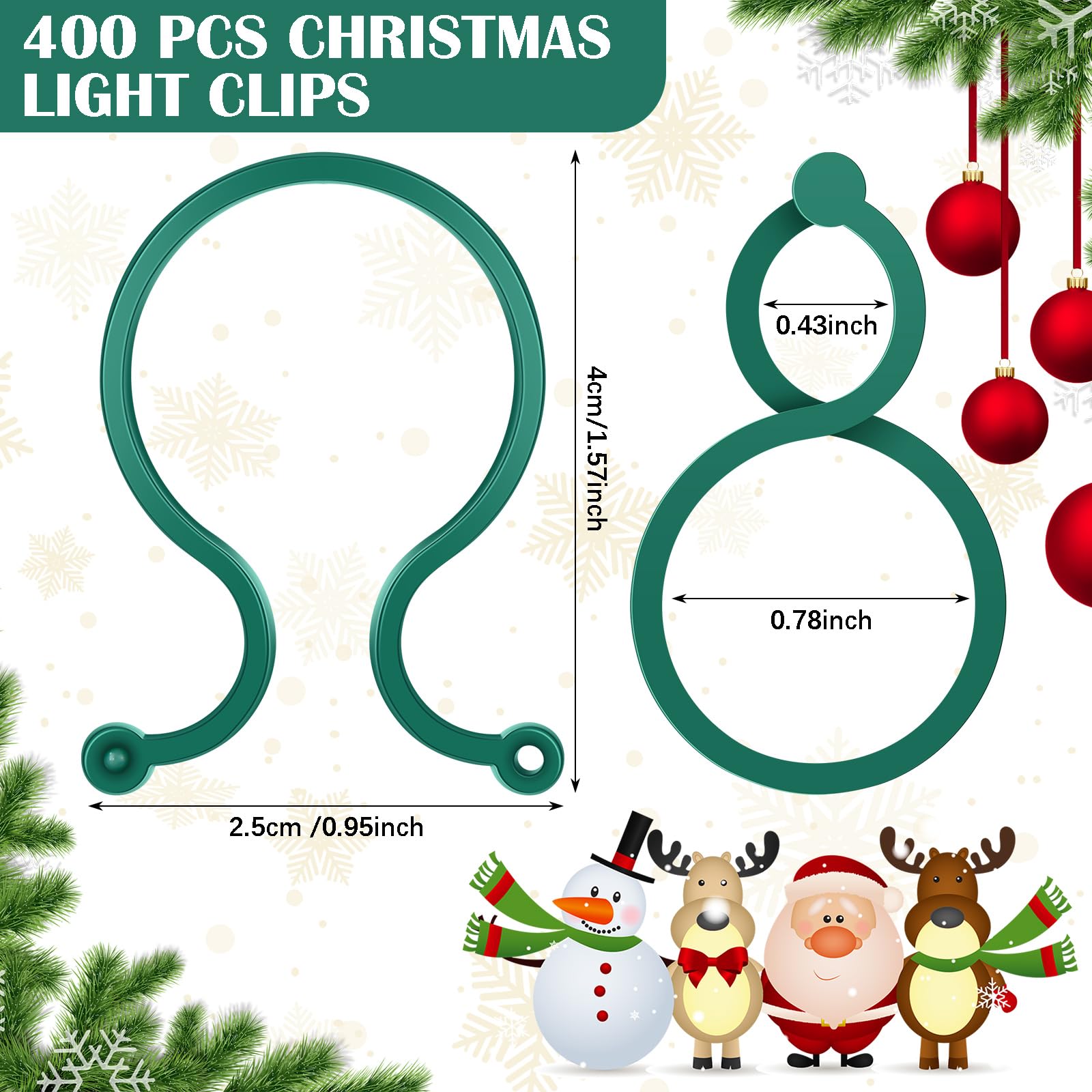 Miniature Xmas Light Clips All Application Clips | Adams Manufacturing