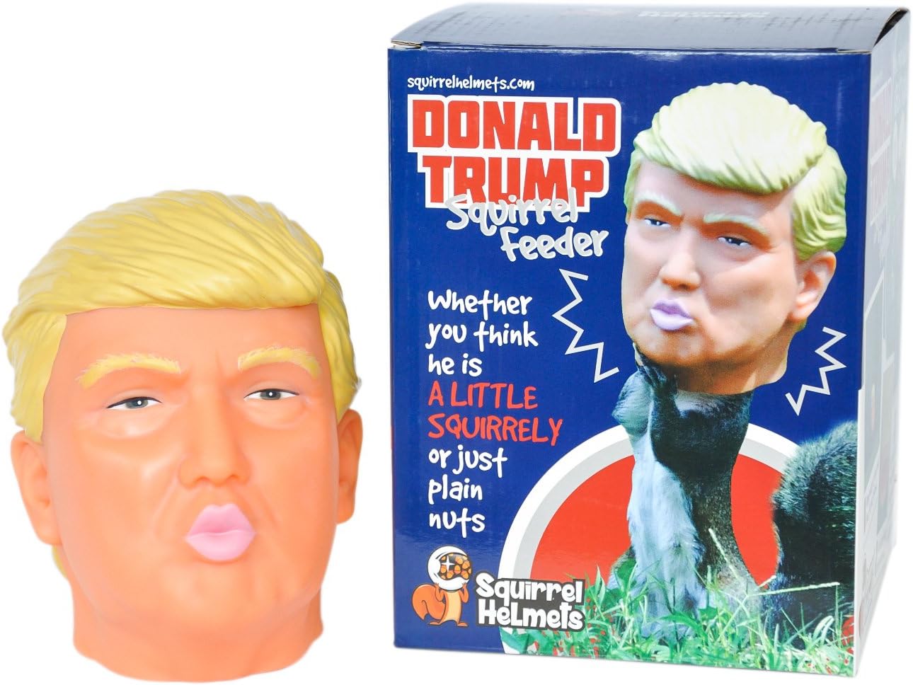 Amazon.com: Donald Trump Squirrel Feeder, Perfect for Political Gag ...
