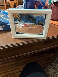 Amazon.com: whimsyyy Moving Sand Art Liquid Motion Bubbler Flowing Sand ...