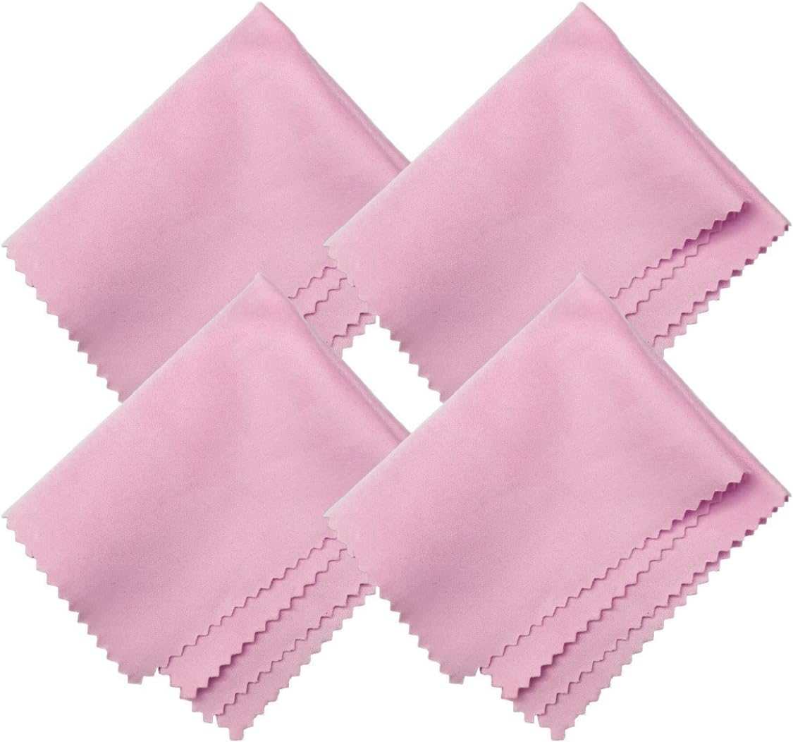 Amazon.com: Microfiber Screen Cleaning Cloths, HTTX 4-Pack 6 x 7 inches ...