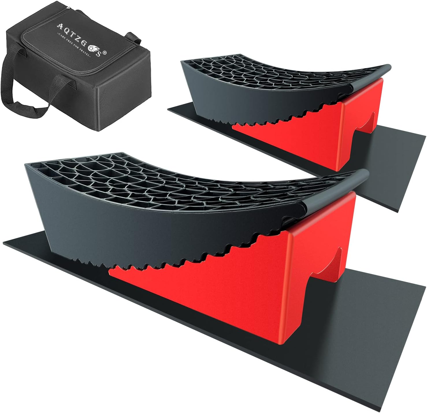 Camper Leveler RV Leveler Block Ramp Kit with 2 Levelers, 2 Blocks, 2 ...