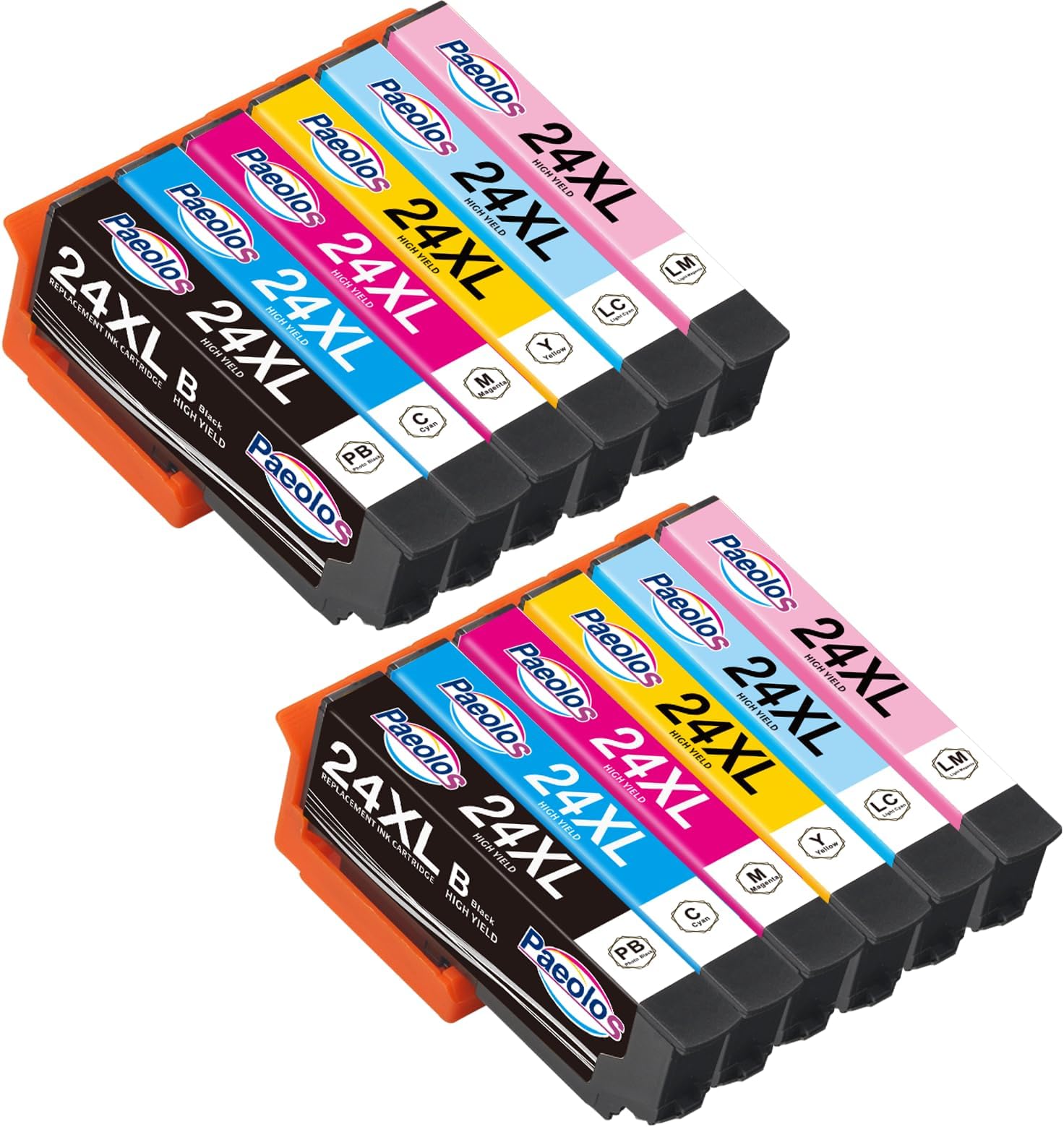 Epson 24 Elephant Genuine Multipack, 6-colours Claria Photo HD Ink ...