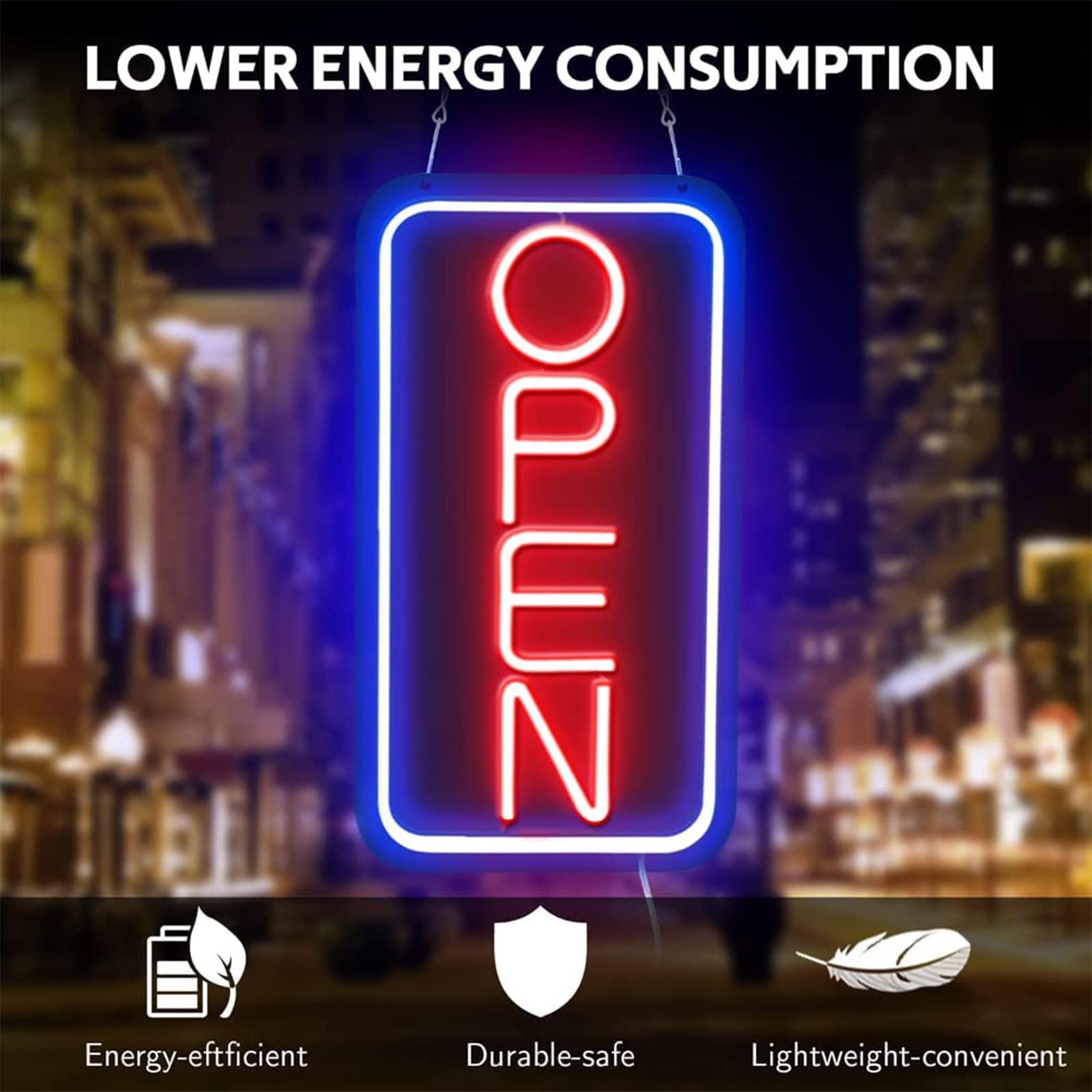 Insegna Aperta Al Neon Vintage