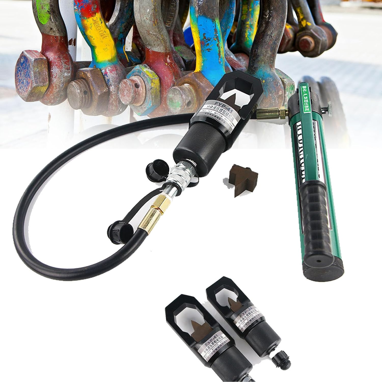 Amazon.com: 12 Ton/16 Ton Nut Breaker Cutter,Split Type Hydraulic Nut ...