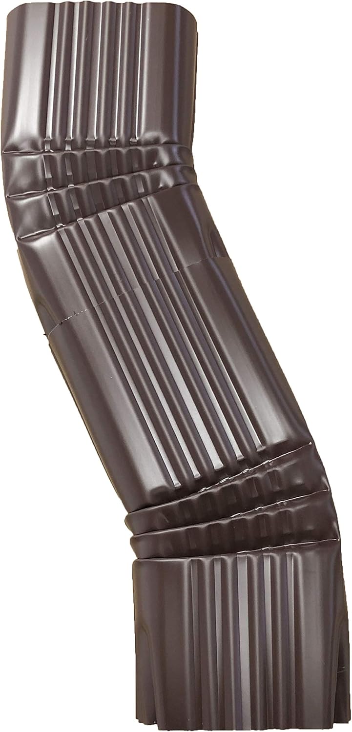 Amazon.com : Gutterworks Mfg Inc. Rain Gutter Components Aluminum ...