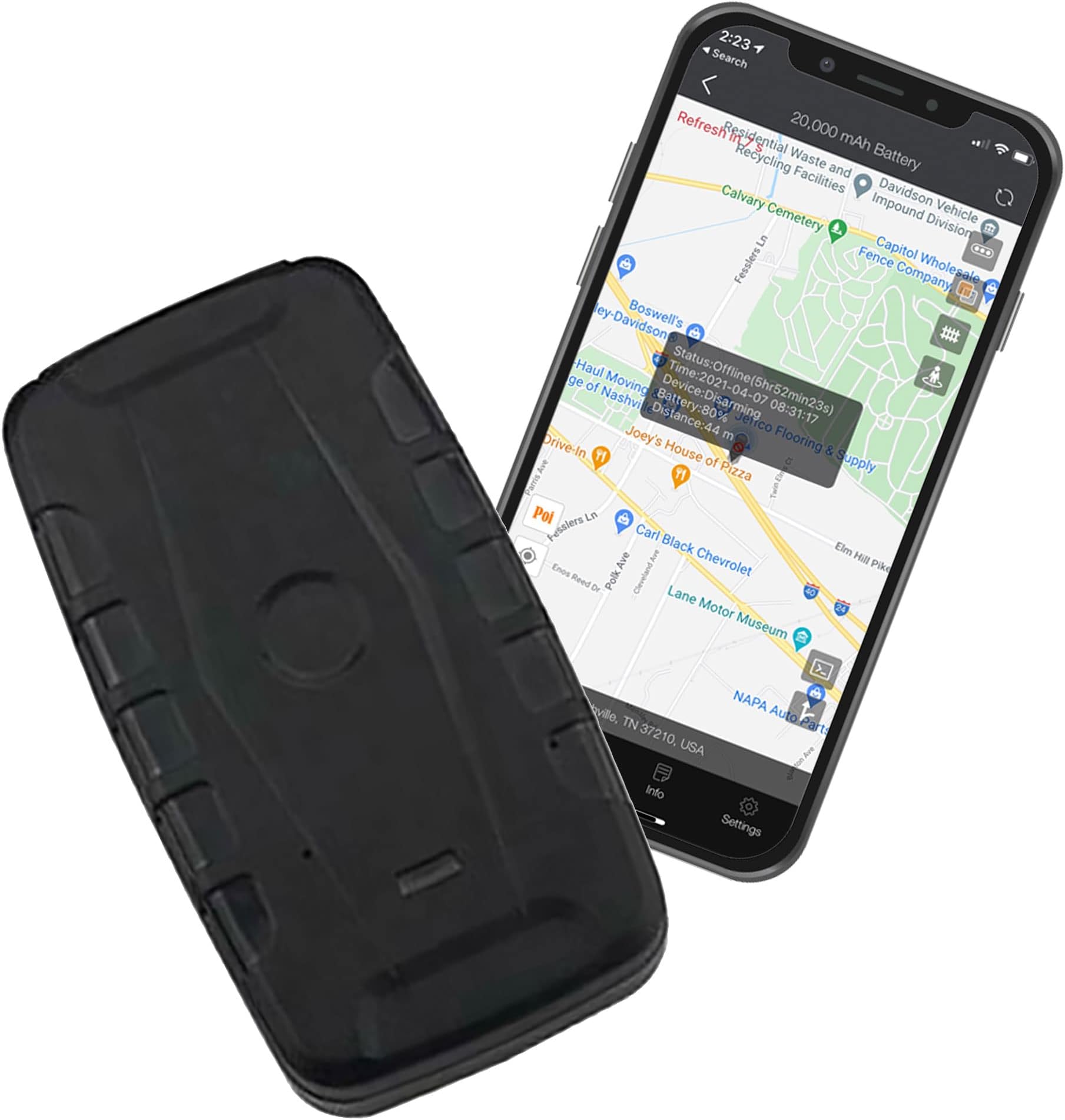 Amazon.com: LoneStar Tracking GPS Tracker: Oyster3 4G/5G - Long Battery ...