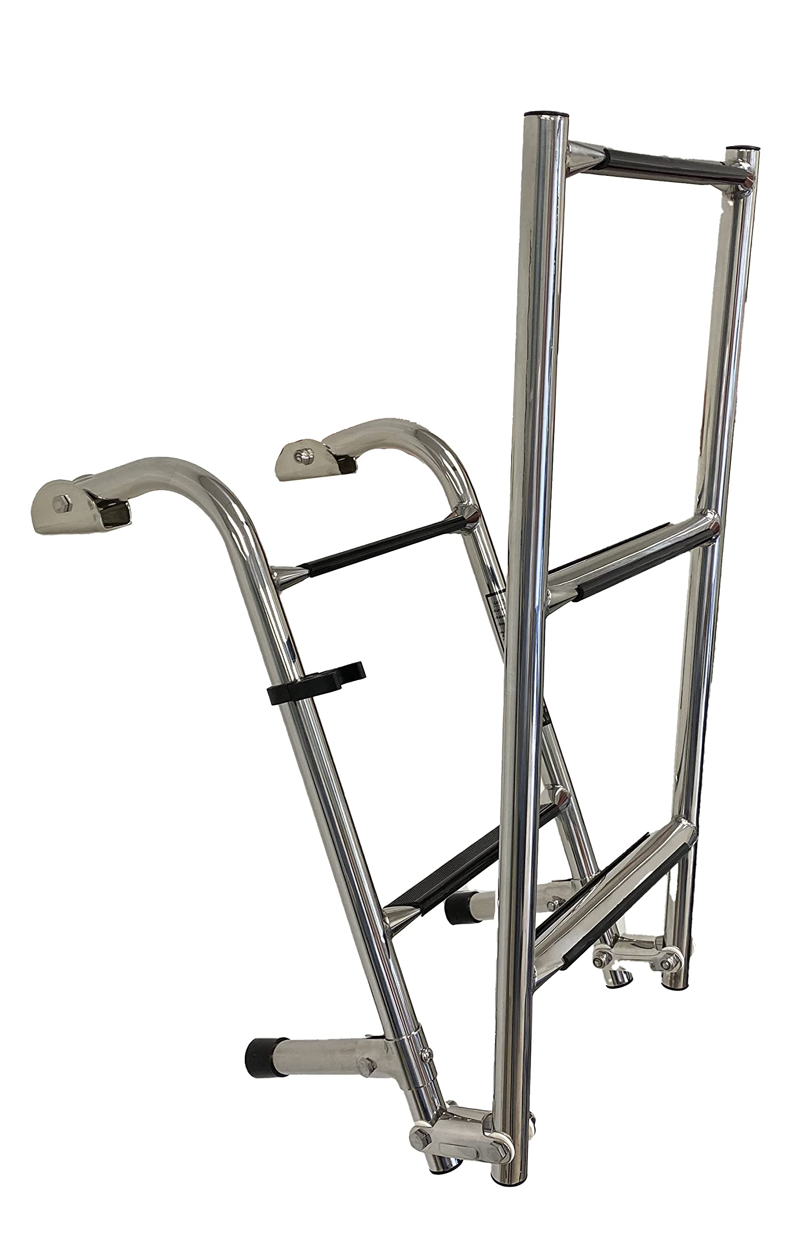 Snapklik.com : 77090402 5 Step Folding Boat Ladder Stainelss Steel Ski ...