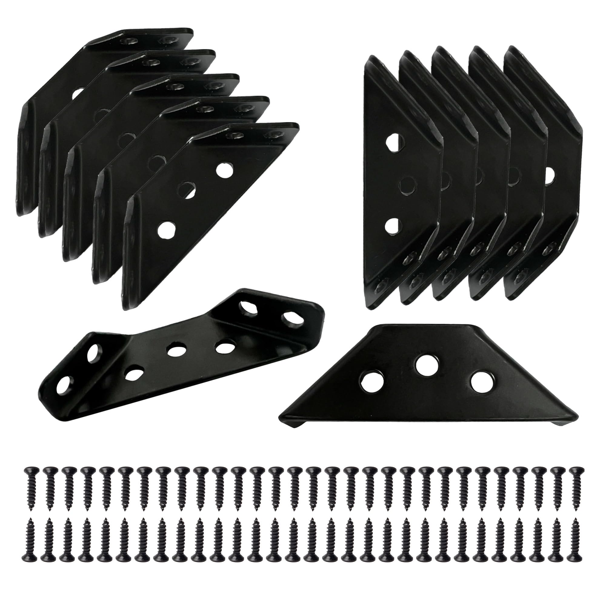 Amazon.com: Universal Stainless Steel Furniture Corner Connector, 12PCS ...