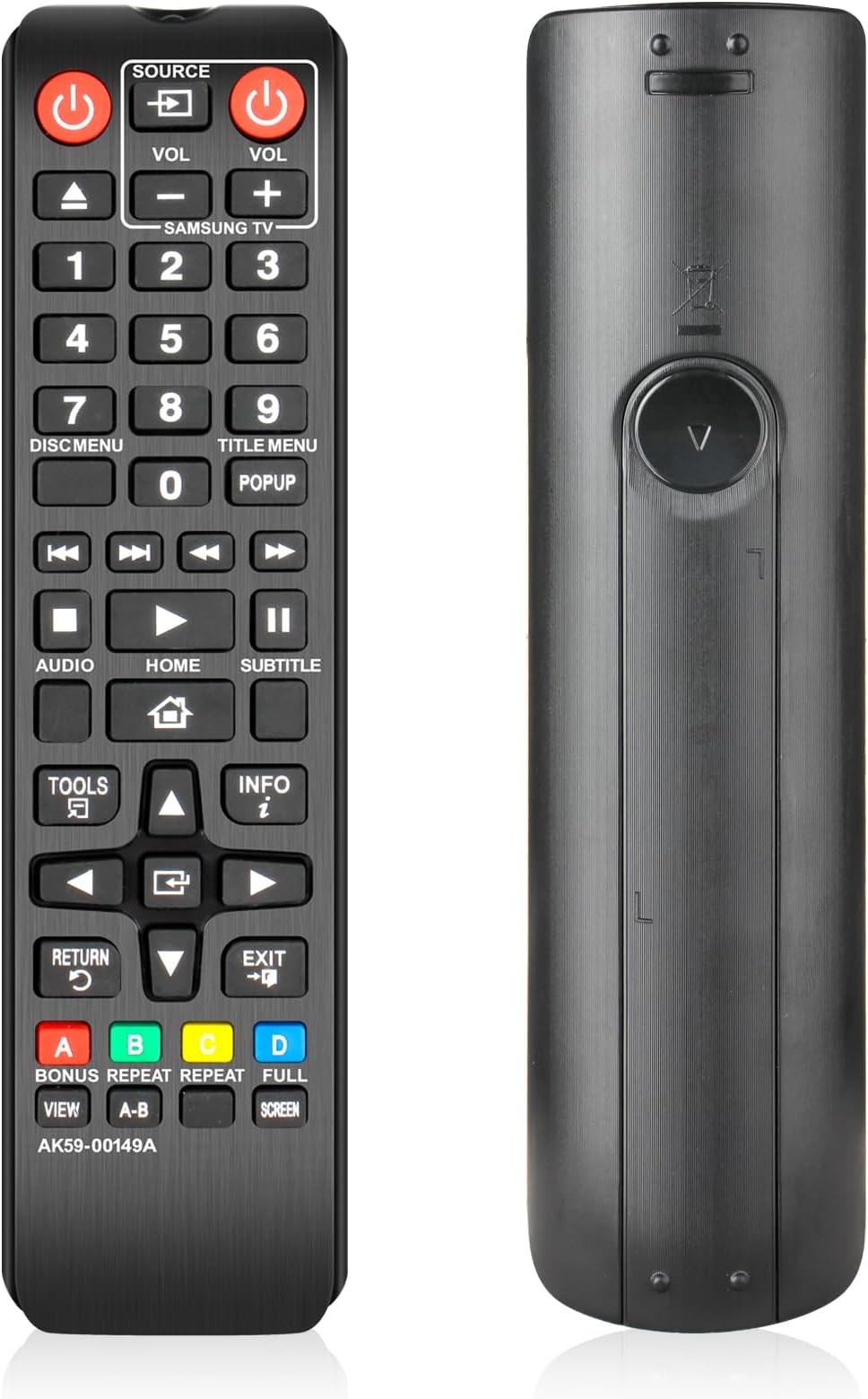 Amazon.com: Universal Replacement Remote Control for Samsung BD-J5900 ...