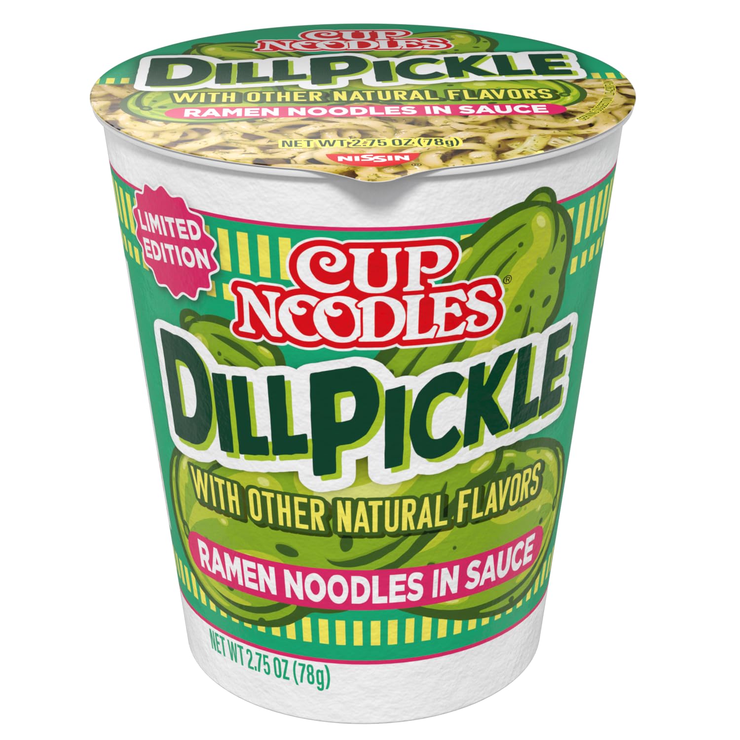 Snapklik.com : Nissin Cup Noodles Soup, Dill Pickle, Microwaveable ...