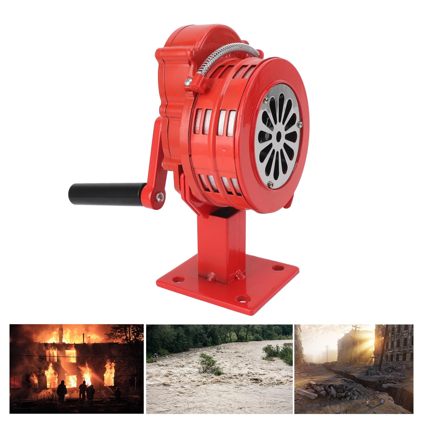 Snapklik.com : Alarms For Women, Hand Crank Siren Aluminium Alloy ...