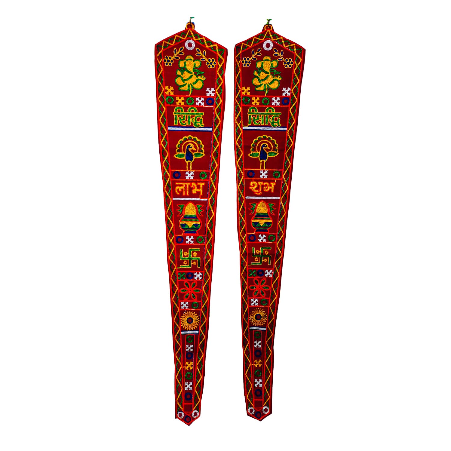 Buy Embroidery Tradition Toran Handicraft |Hanging Zula/Door Side ...