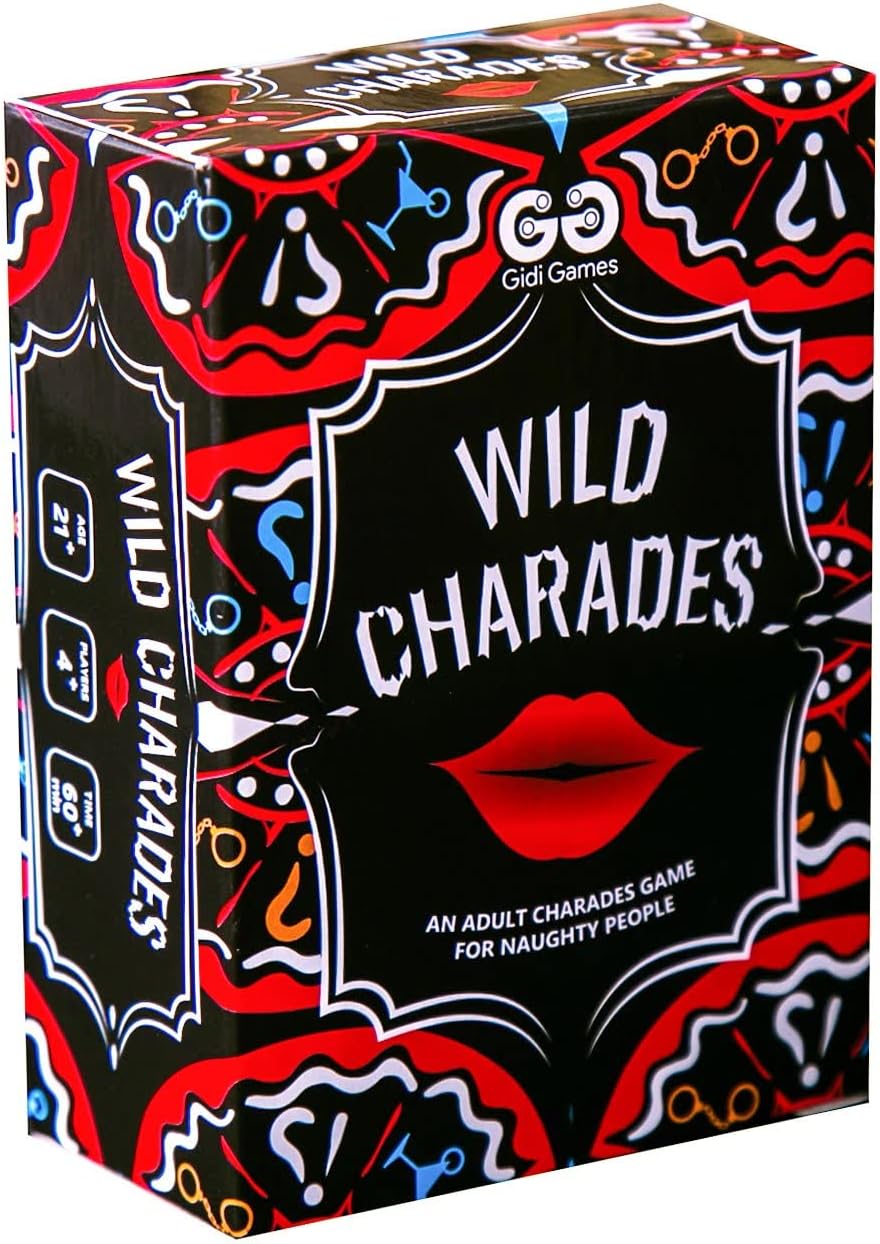 Wild Charades - A Charades guessing Game for Adults, Board Games ...