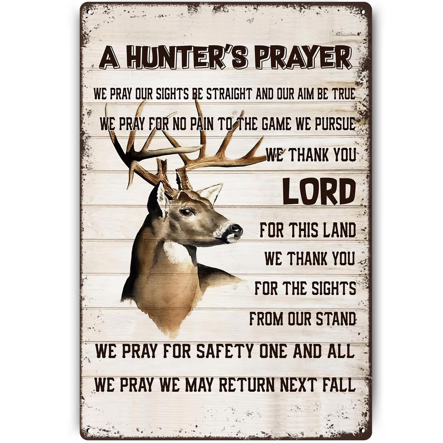 Deer Hunters Prayer For Protection